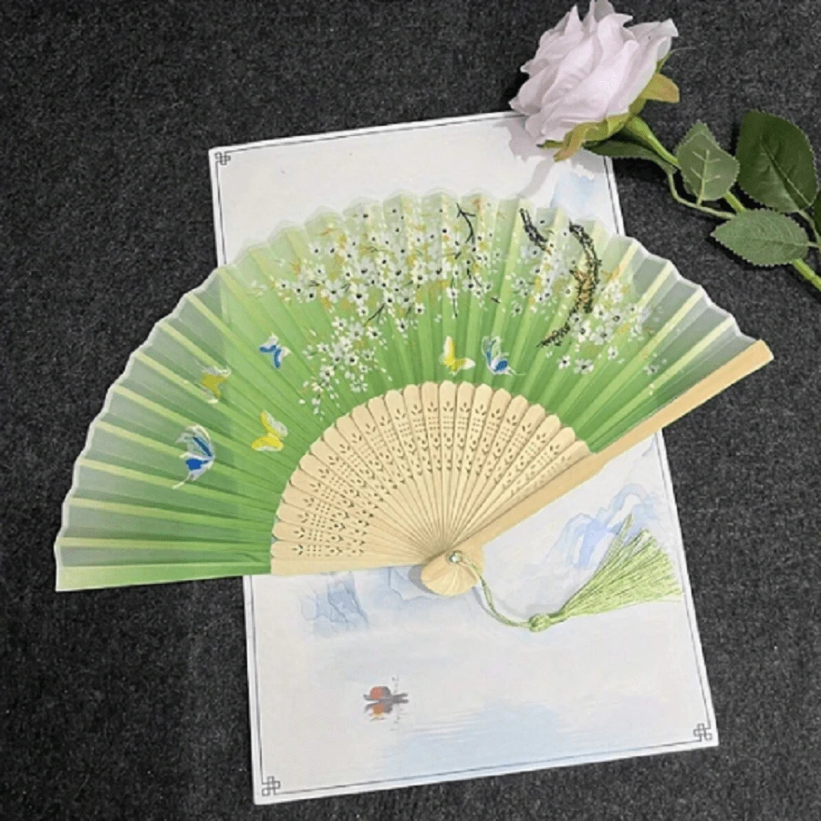 Ancient Fan Folding Fan Men And Women Classical Dance Fan Ancient ...