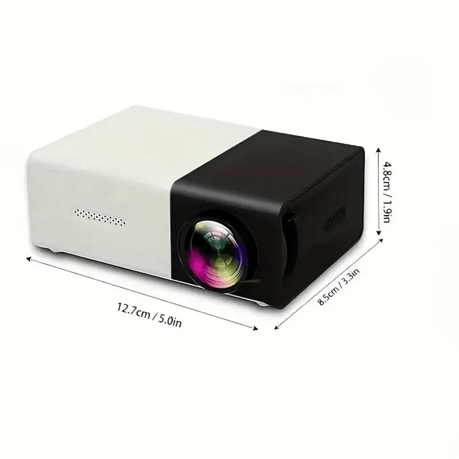 Home Theater Portable Mini Projector, Supporting Smartphone Wired ...