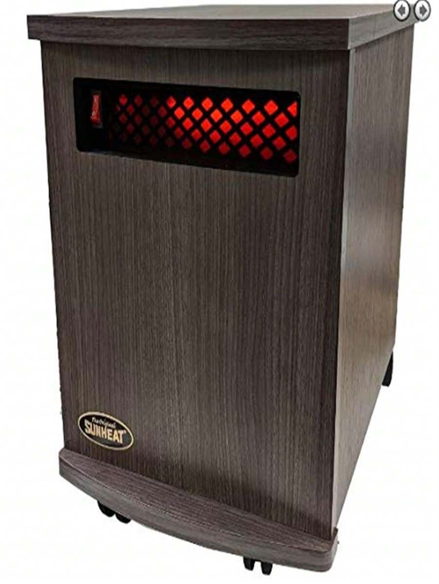 Sunheat 150100008 USA1500 5 Year Warranty Infrared Fully Heater ...