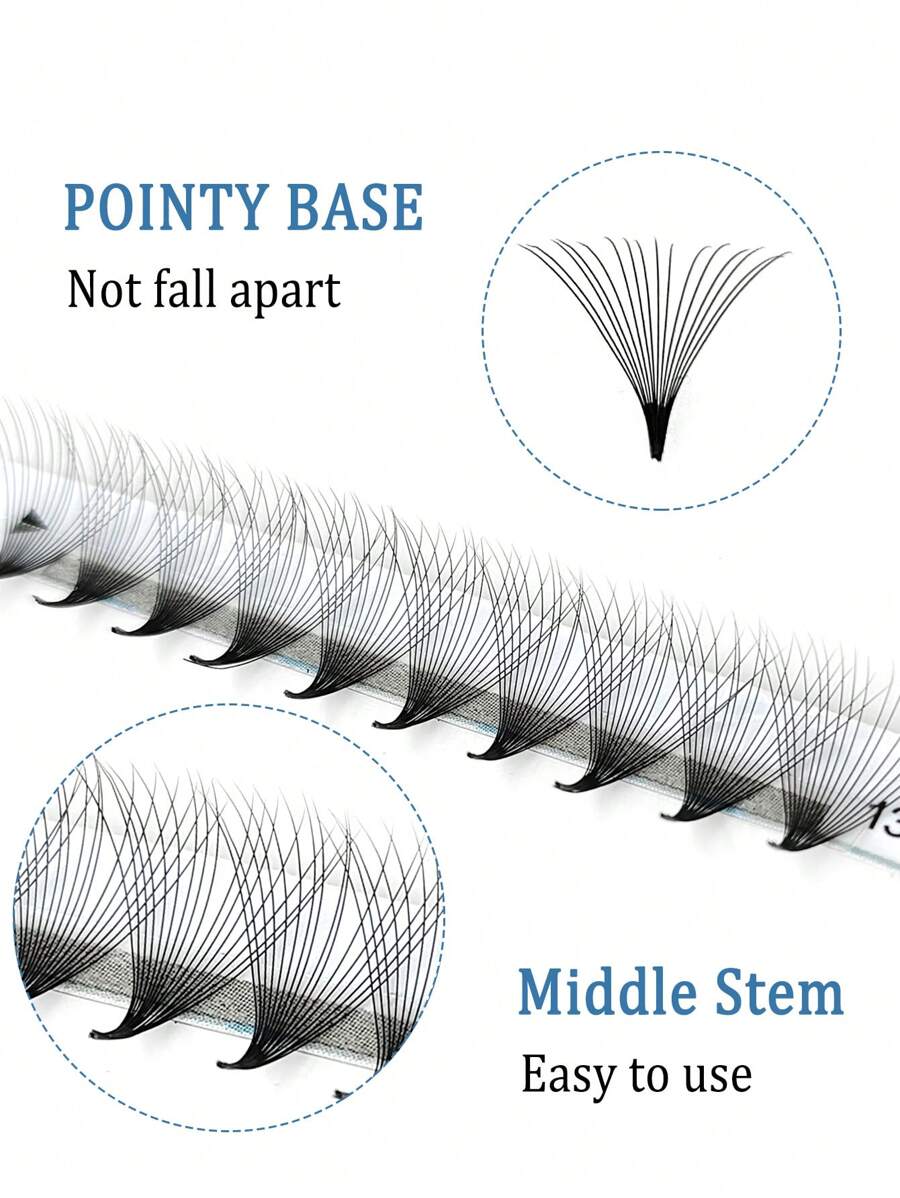 0.05MM 16D Premade Volume Fan Lashes Eyelash Extension 120Fans Sharp ...