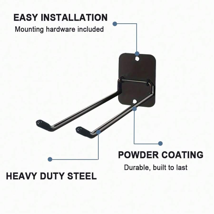 Garage Garden Tool Wall Mount Hook, Garage Organization And Storage ...