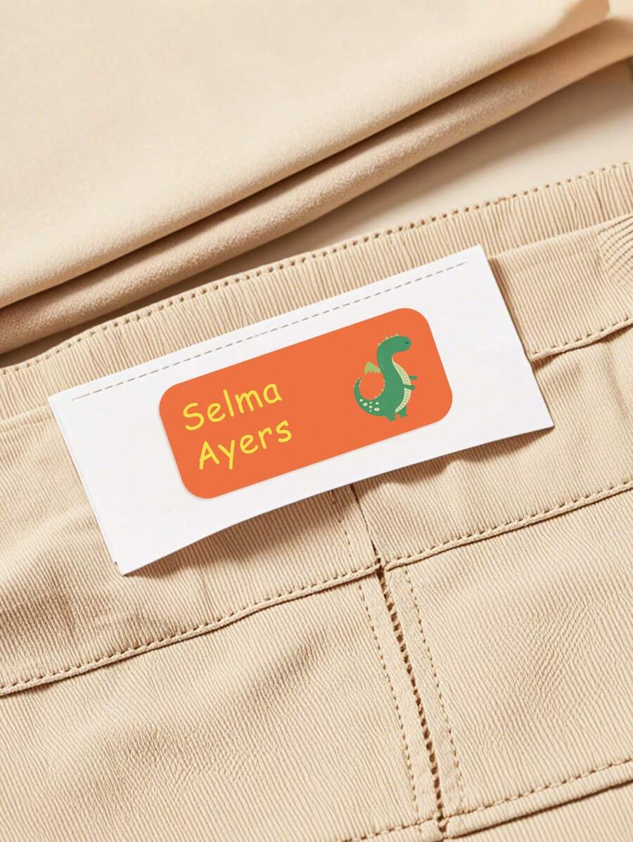 1pc Custom Kids Name Sticker, Custom Text Label, Custom Children ...