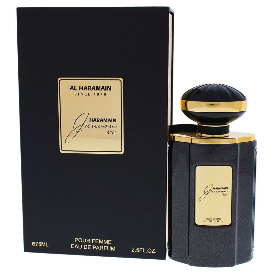 AL HARAMAIN Junoon Noir By Al Haramain For Women - 2.5 Oz EDP Spray ...