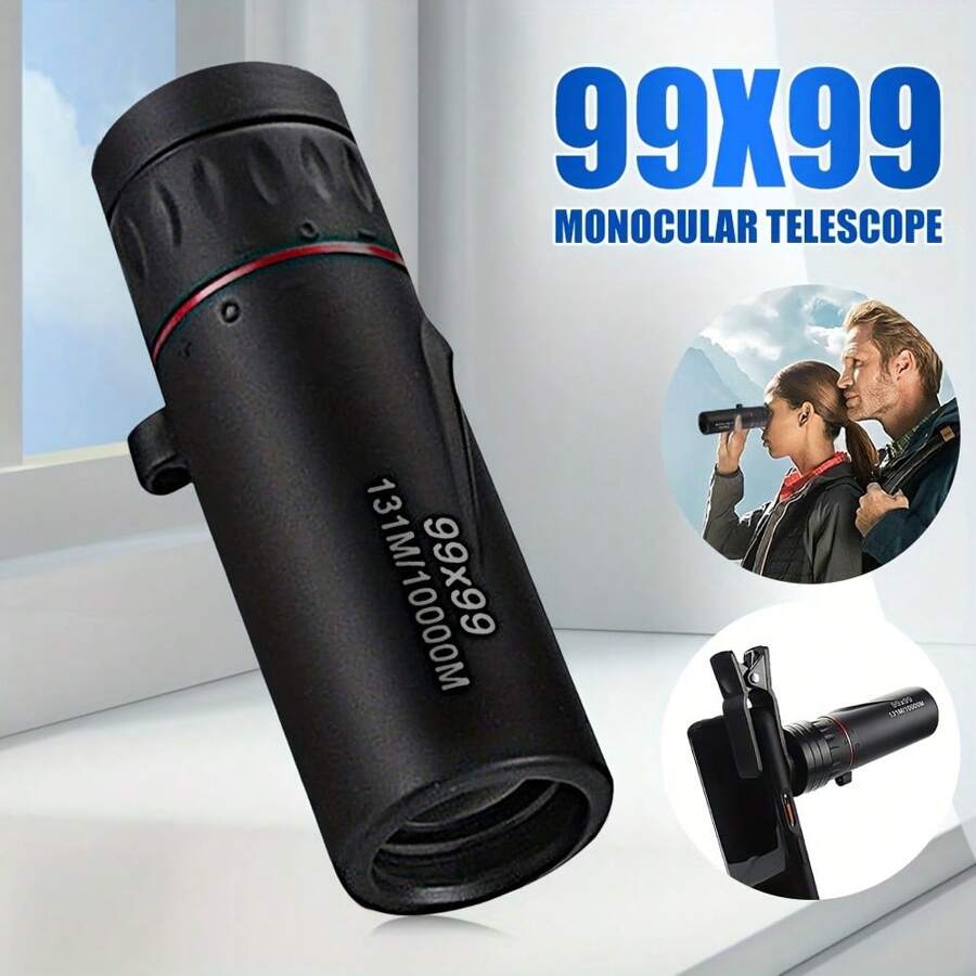 99x99 Mini Monocular Telescope With FMC Multi-Layer Broadband Coating ...