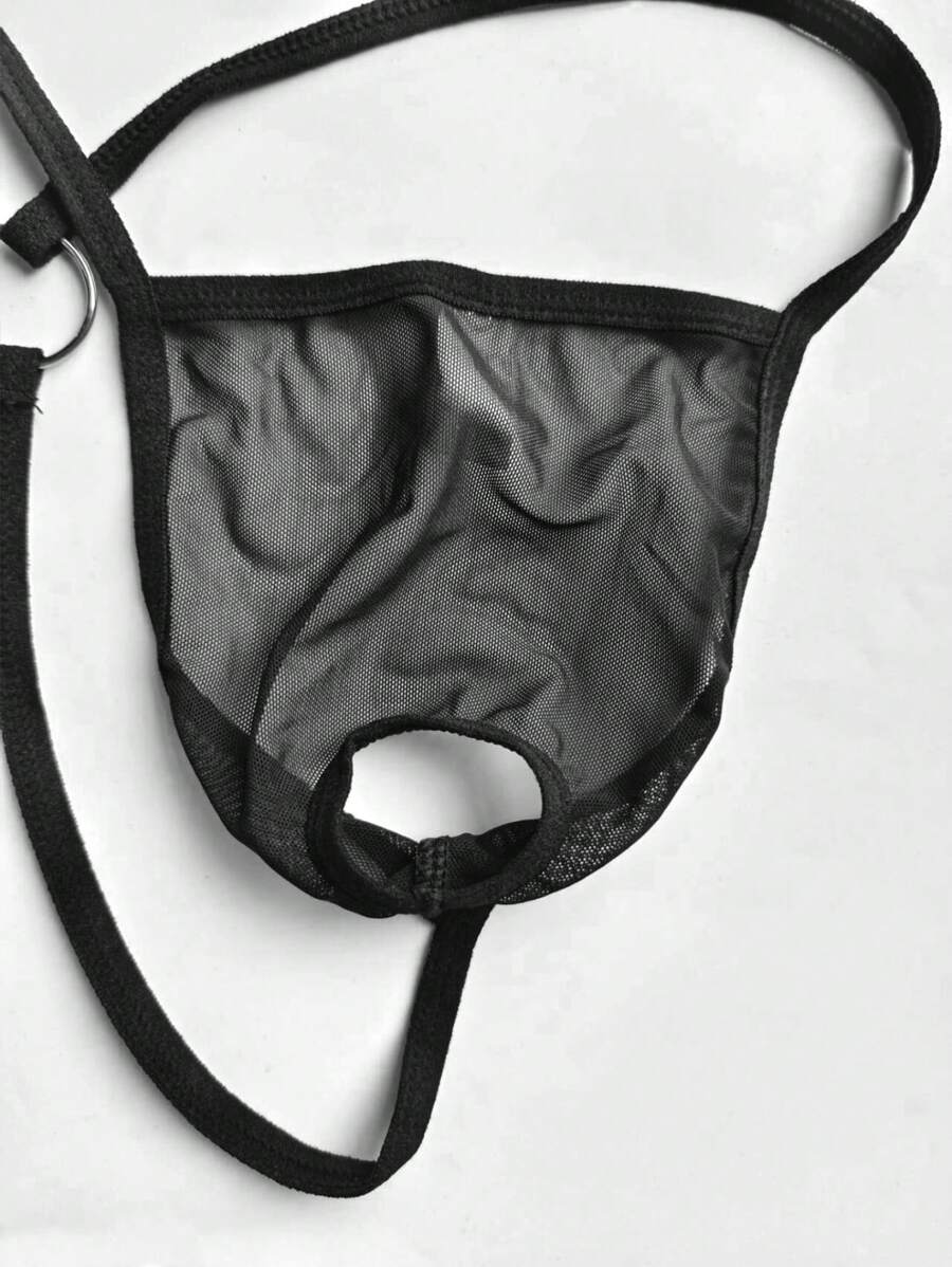 Men's Mesh G-String Sexy Breathable Sheer Underwear | SHEIN EUR