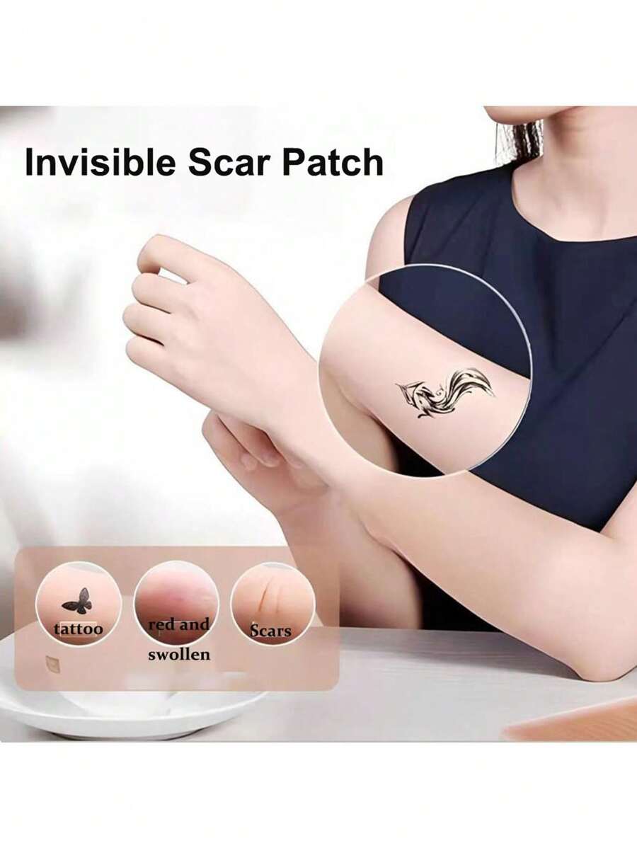 Tattoo Cover Up Tape, Ultra-Thin Coverage Invisible Stickers, Flesh ...