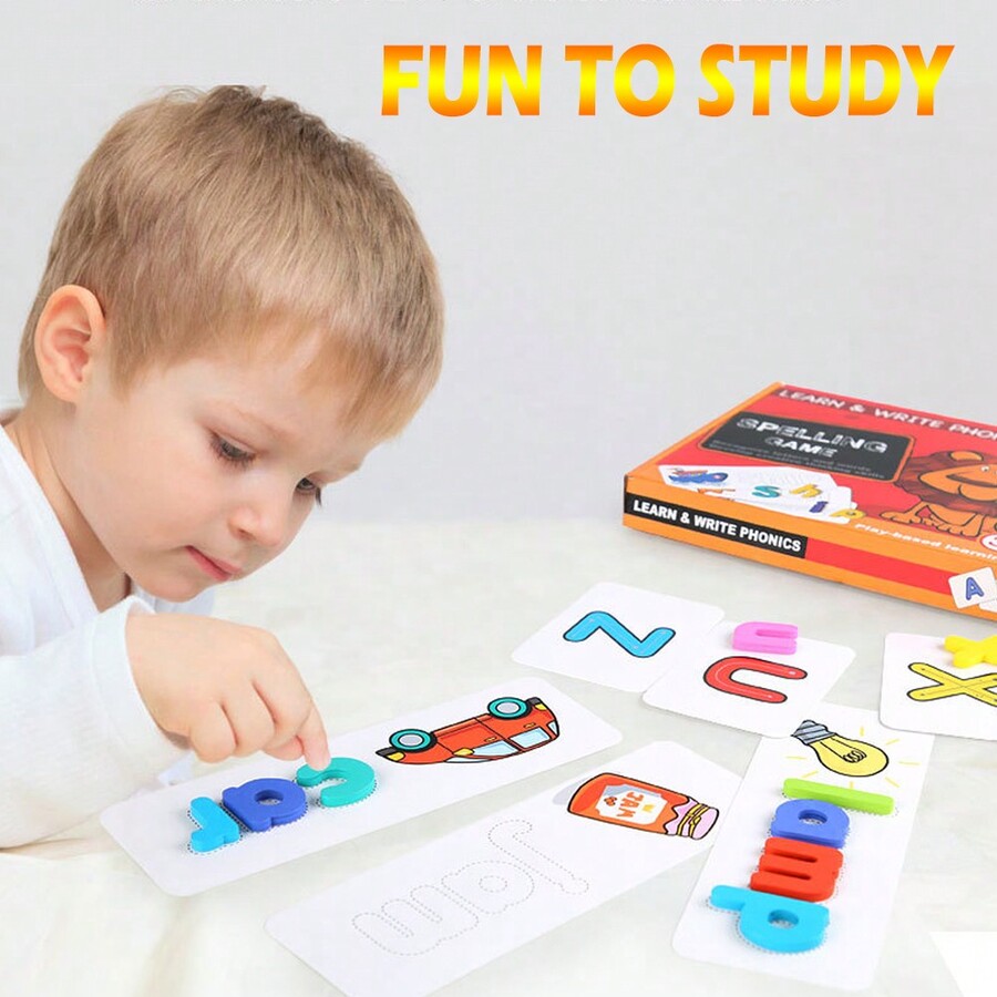 Montessori Preschool See & Spell Learning Toy For Preschool Kids ...
