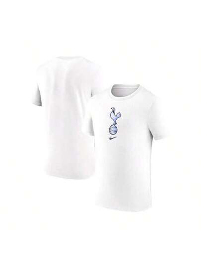 Nike Men's White Tottenham Hotspur Crest T-Shirt | SHEIN USA