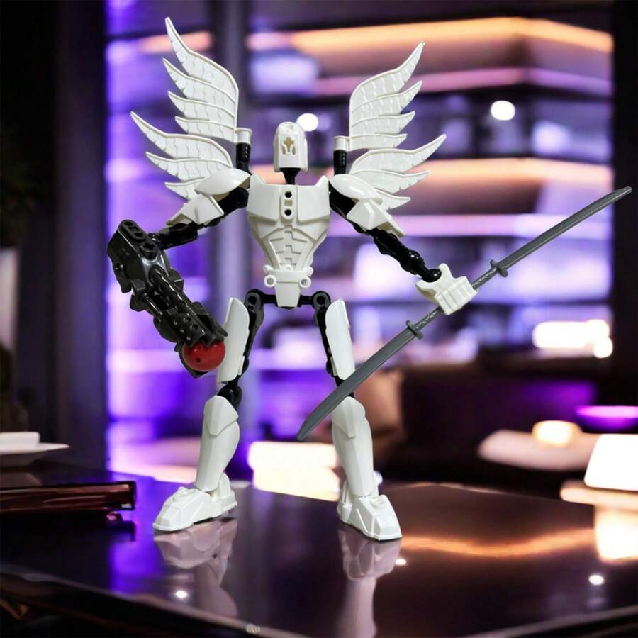 2 Pack Fully Assembled T13 Multi-Jointed Action Figures - Ready-To-Use ...