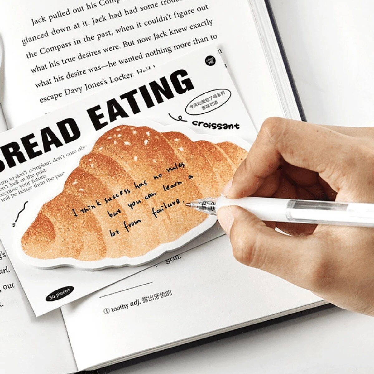 Did You Eat Bread Today, A Series Of Sticky Notes Cute Toast Student ...