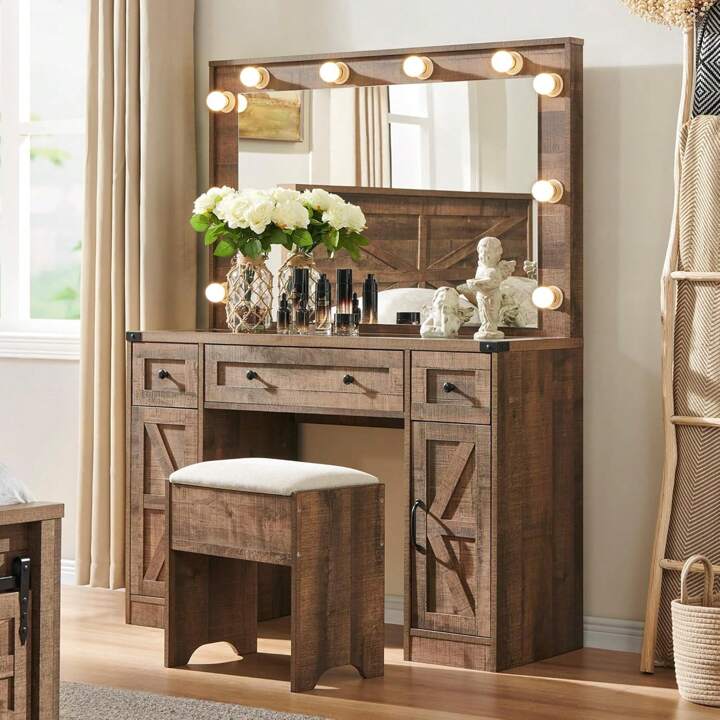 1pc Farmhouse Makeup Vanity prayerful Dressing