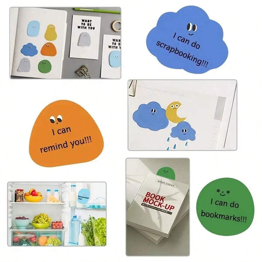 1pc Charming Mini Sticky Notes: A Book Of 30 Compact Sticky Notes For ...