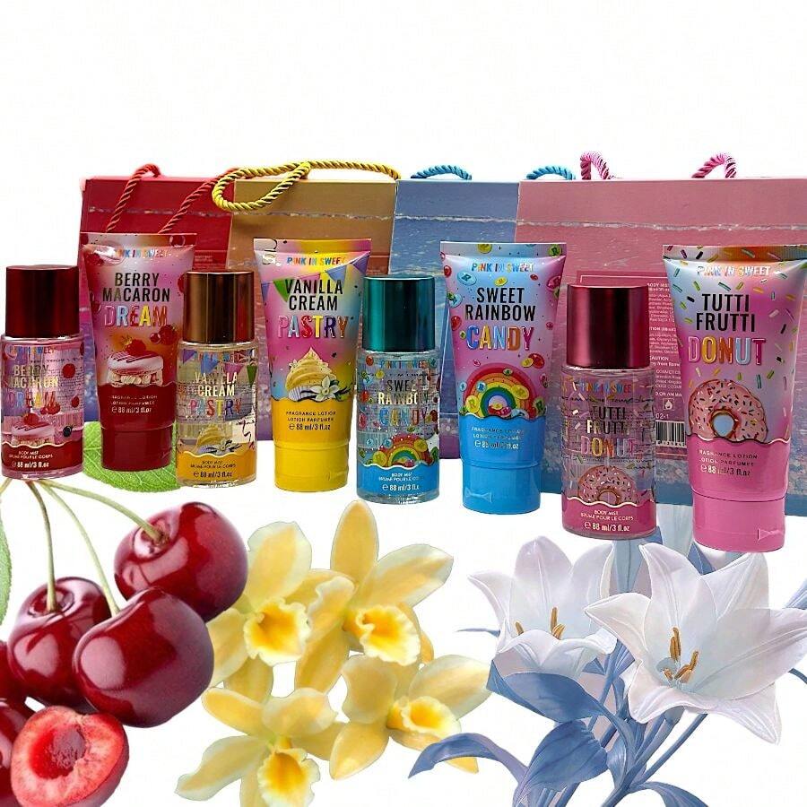 Set De Perfume Para dama, Crema body 88ml Y Perfume Mist 88ml Para ...