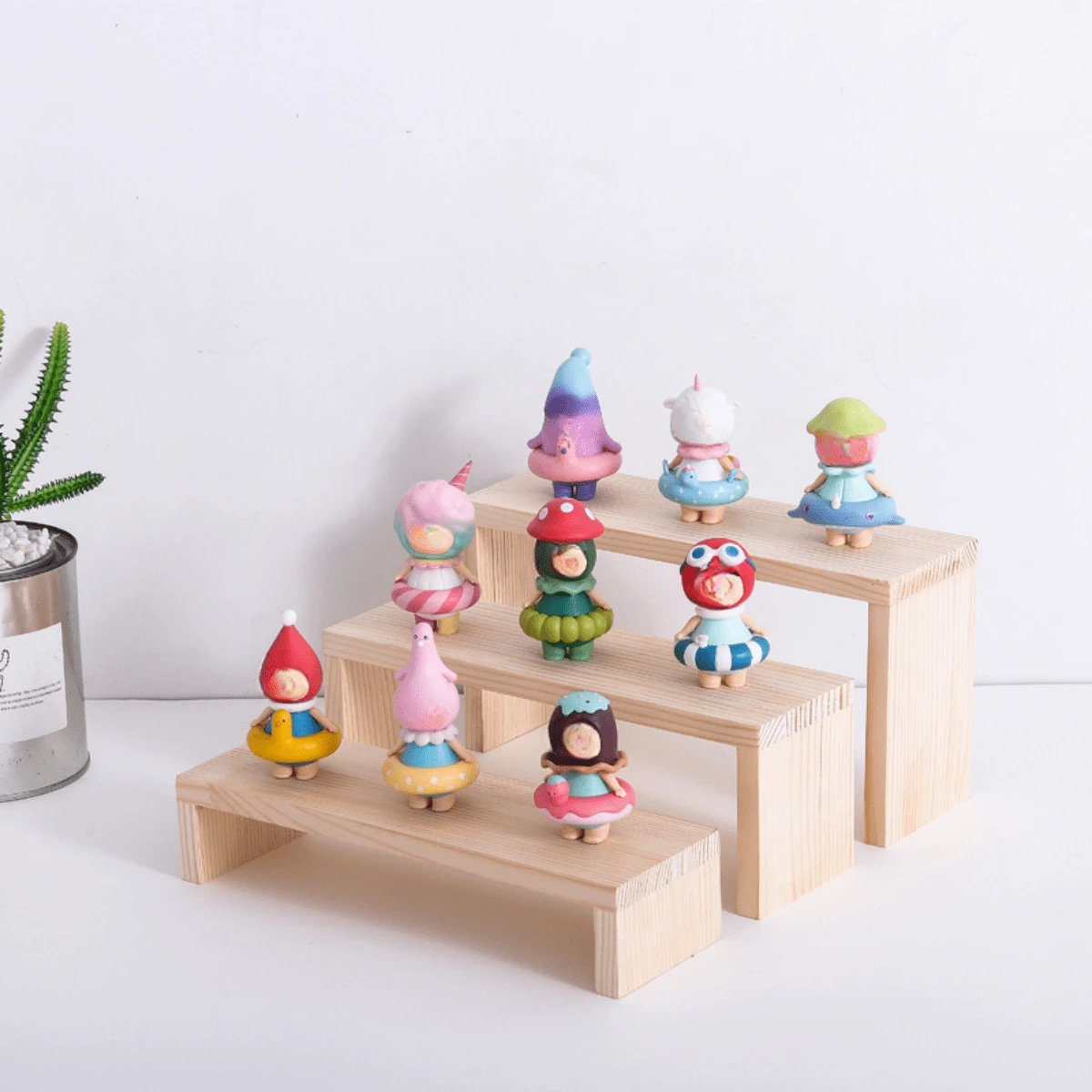 Blind Box Display Rack, Floor-Standing Doll Cabinet, Action Figure ...