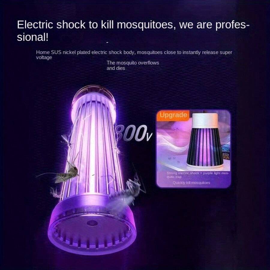 USB Plug-In Mosquito Killer Lamp, Portable Indoor & Outdoor ...