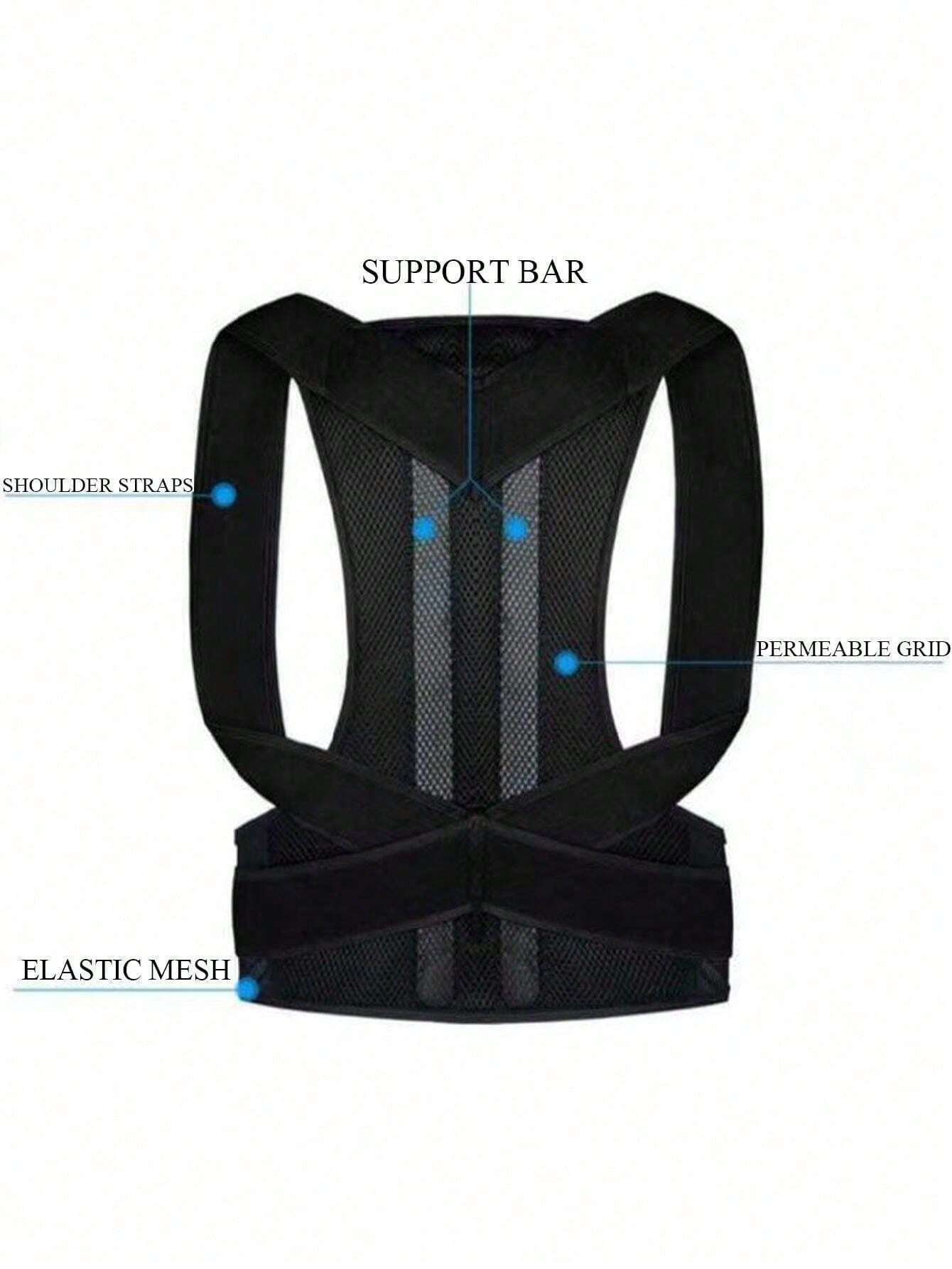 Posture Corrector For Men And Women - Adjustable Back Support For ...
