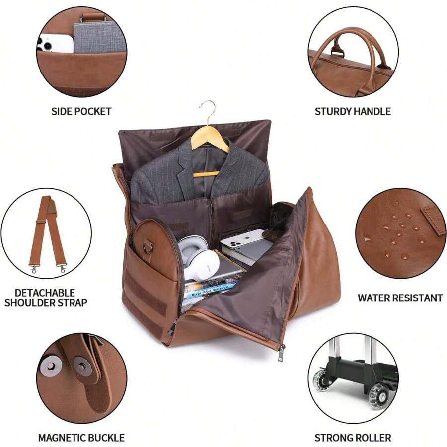 Rolling Garment Bags,Garment Bag With Wheels Travel Garment Bag With ...