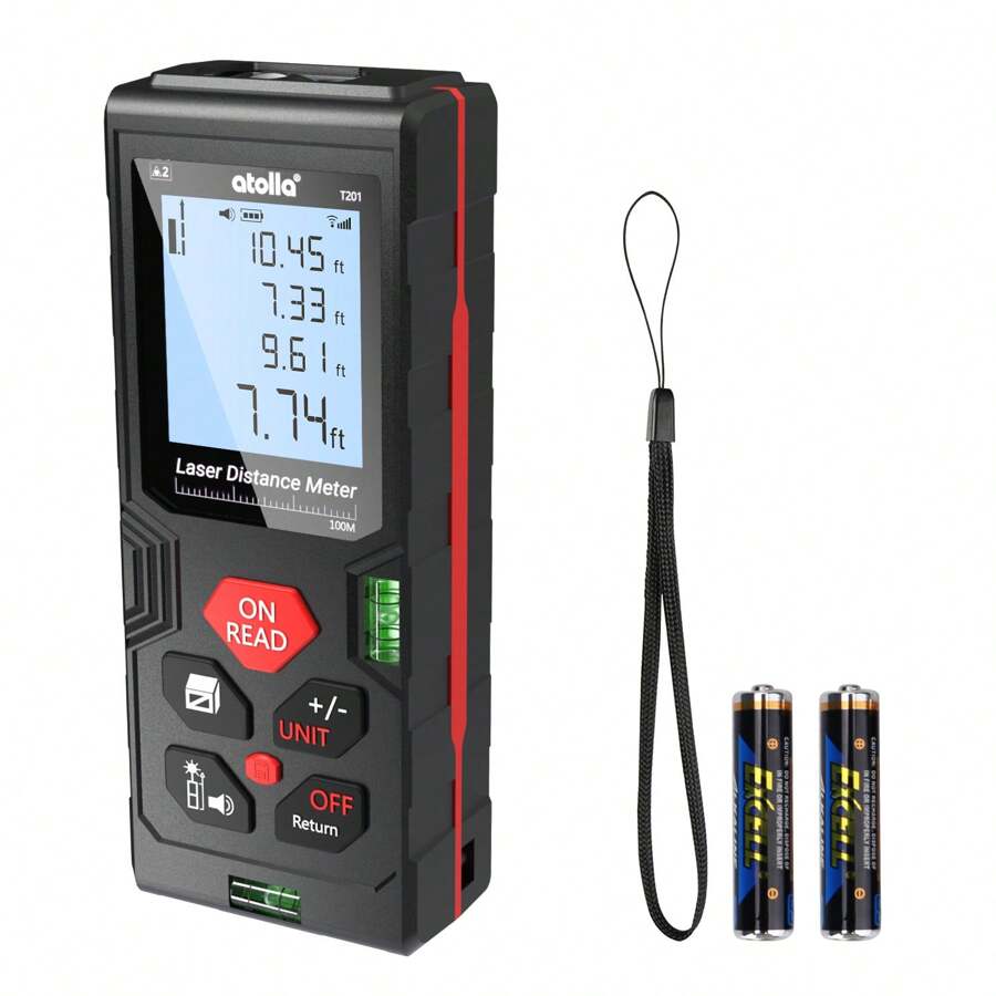 100m Laser Distance Meter Laser Rangefinder, Digital Measurement Tool ...