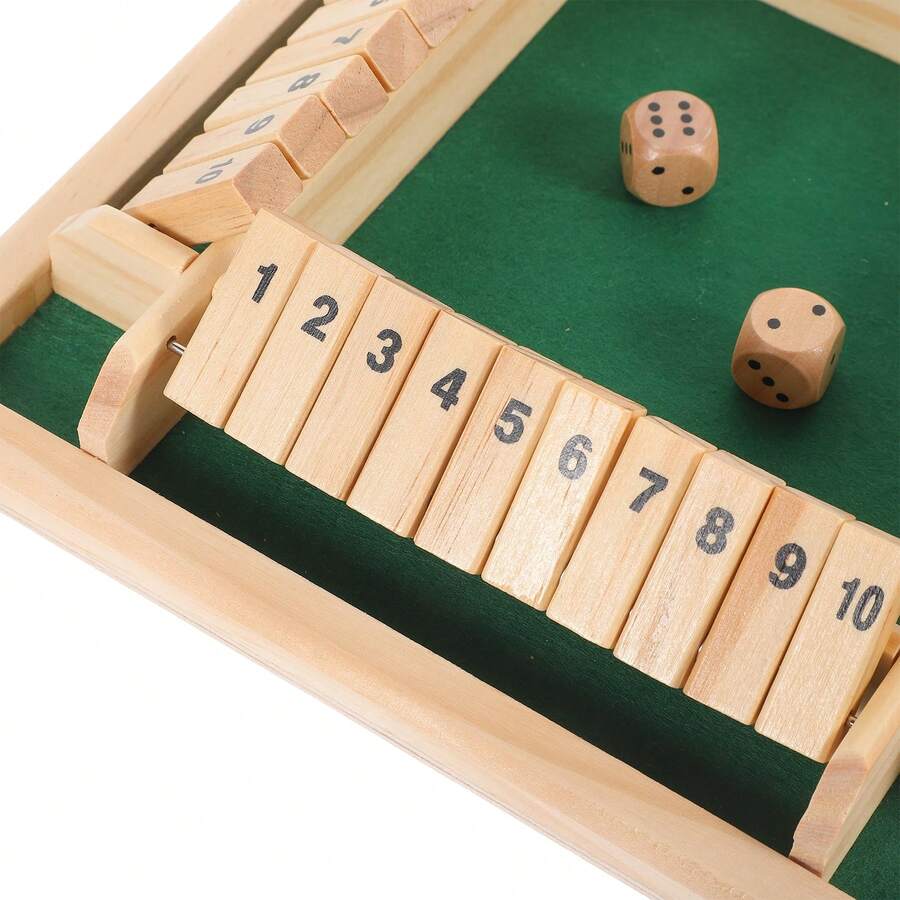 Four-Sided Flop Games Digital Wooden Board Game Fun Family Game Party ...