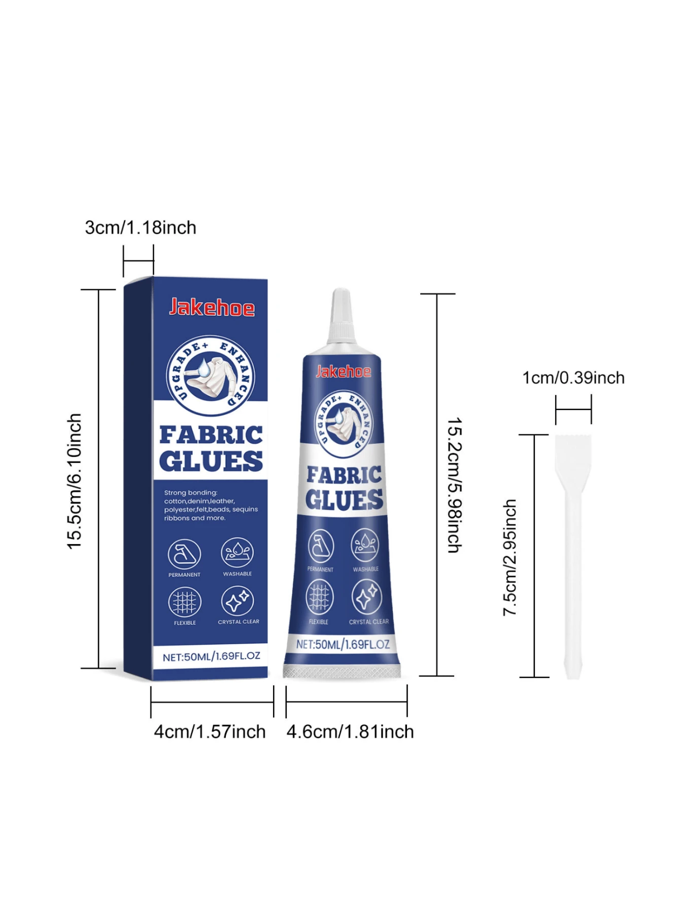 Pegamento de tela multiusos - Adhesivo para denim, ropa, tela para unir ...