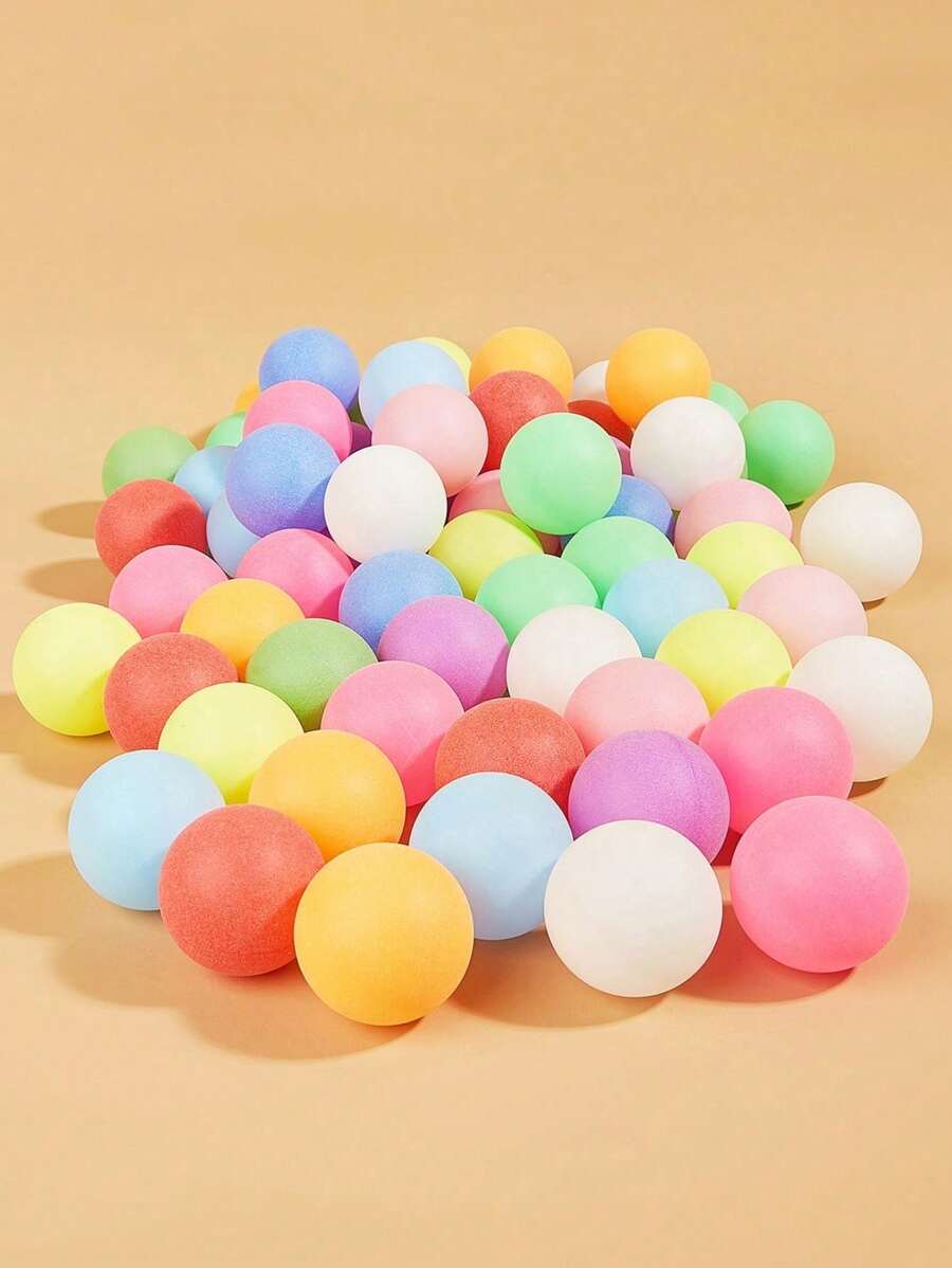 Random Color Colorful Ping Pong Cat Toys, Elastic Cat Batting Balls, Training Play Balls, Indoor ...