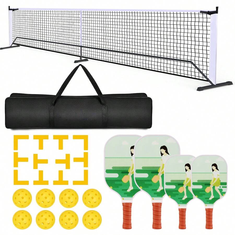 2024 New PEAK Racket & Court Net Frame Set, Competition Grade ...