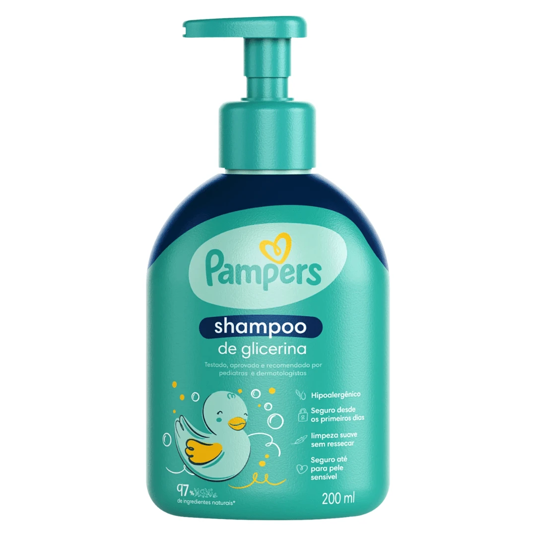 Pampers Glycerin Shampoo And Conditioner Kit 200ml | Mode de Mujer ...