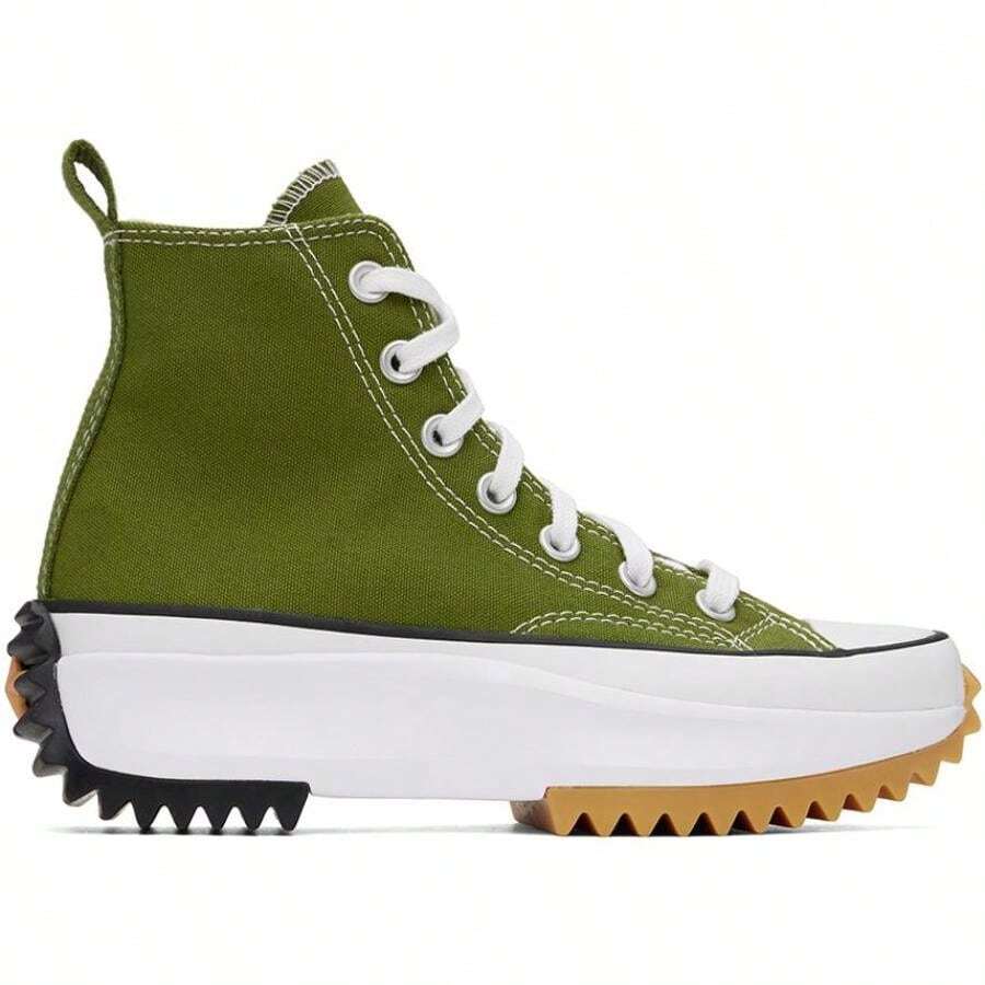 Converse Green Run Star Hike Sneakers | SHEIN USA