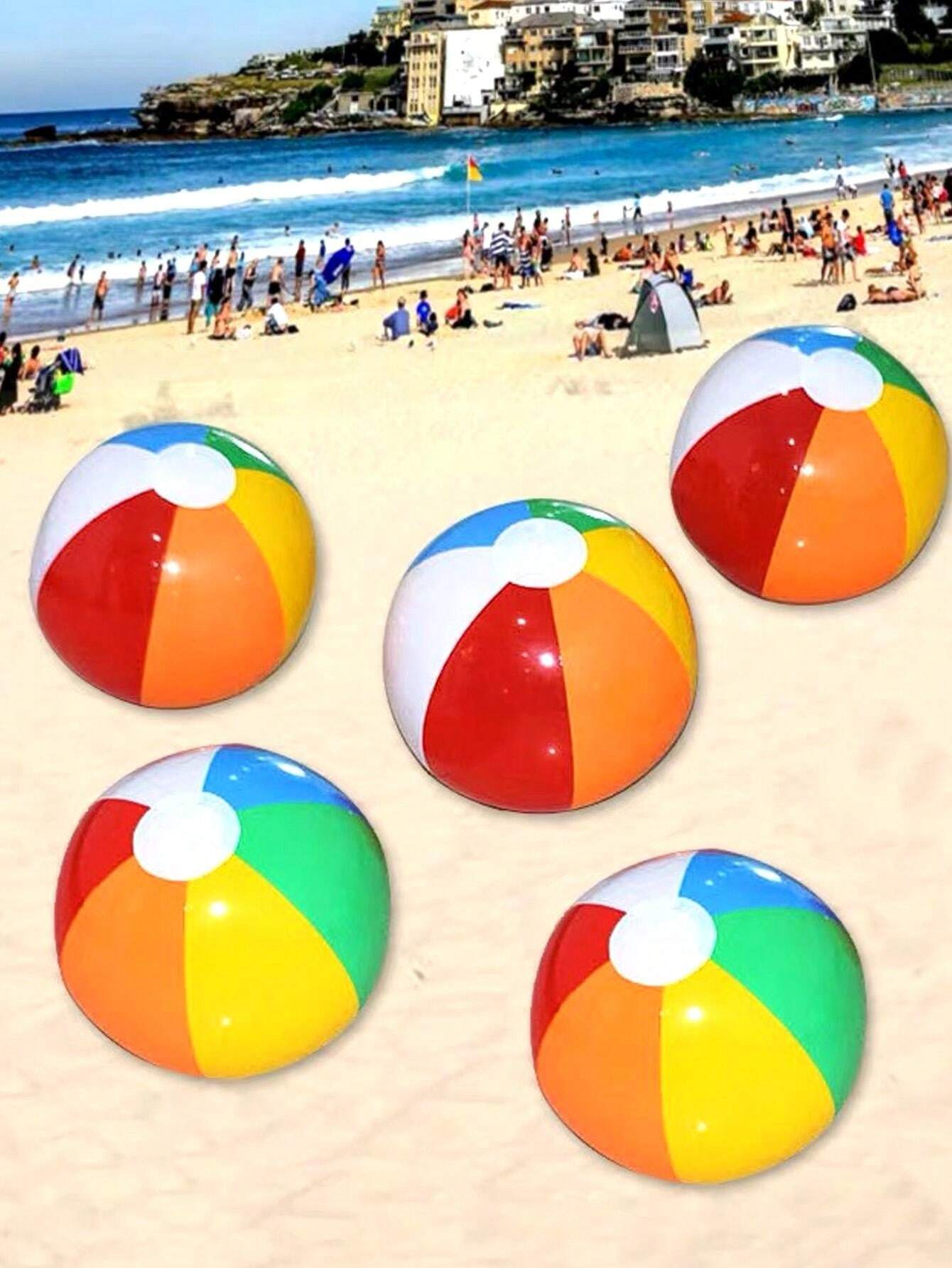 1 pieza Pelota de playa inflable, pelota de voleibol de agua inflable ...