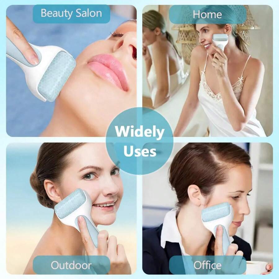 Ice Roller For Face Premium Facial Ice Roller With Carry Case For Long ...