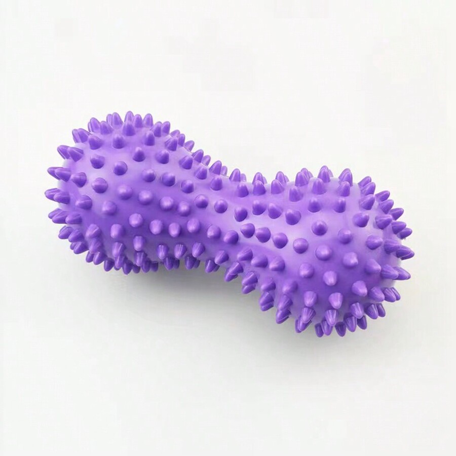 PVC Peanut-Shaped Acupressure Massage Ball, Spiky Trigger Point Therapy ...