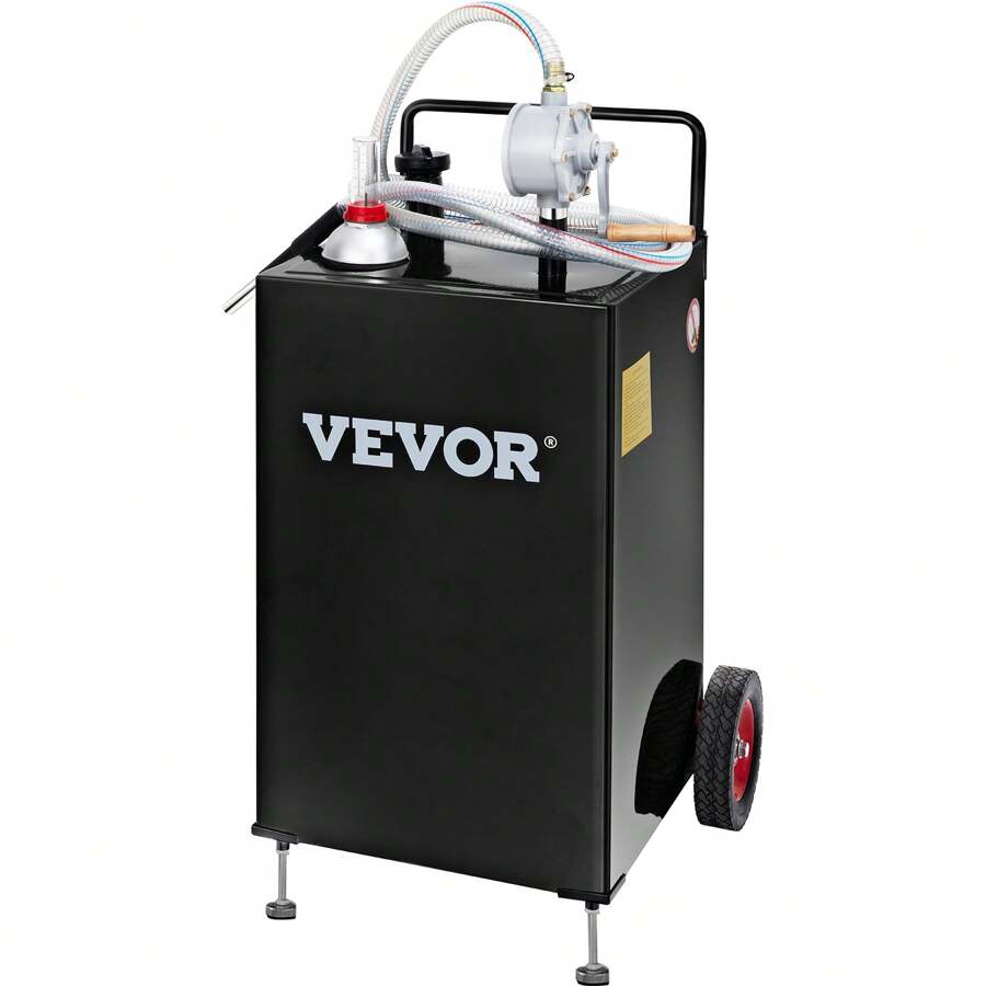 Fuel Caddy 30 Gallon, Portable Gas Caddy Fuel Storage Tank With 2 ...
