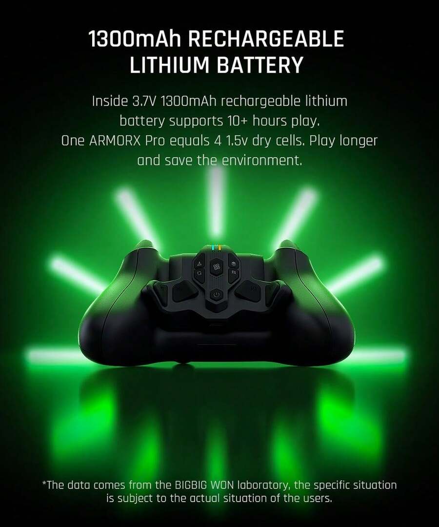 BIGBIG WON BIGBIG WON ARMOR X Pro Wireless Back Button Attachment For ...