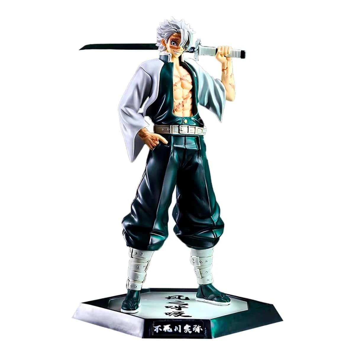 Shinazugawa Sanemi Demon Figura Slayer Kimetsu No Yaiba 31cm | Moda de ...