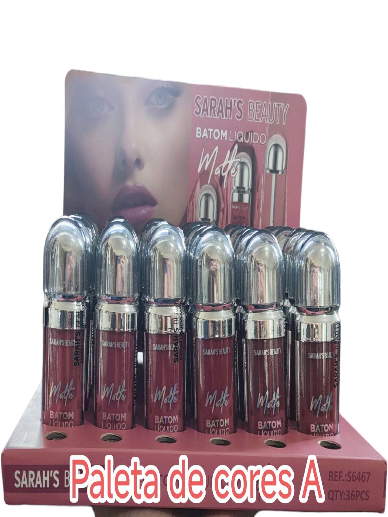 Batom Líquido Efeito Matte Sarah's Beauty | SHEIN Brasil