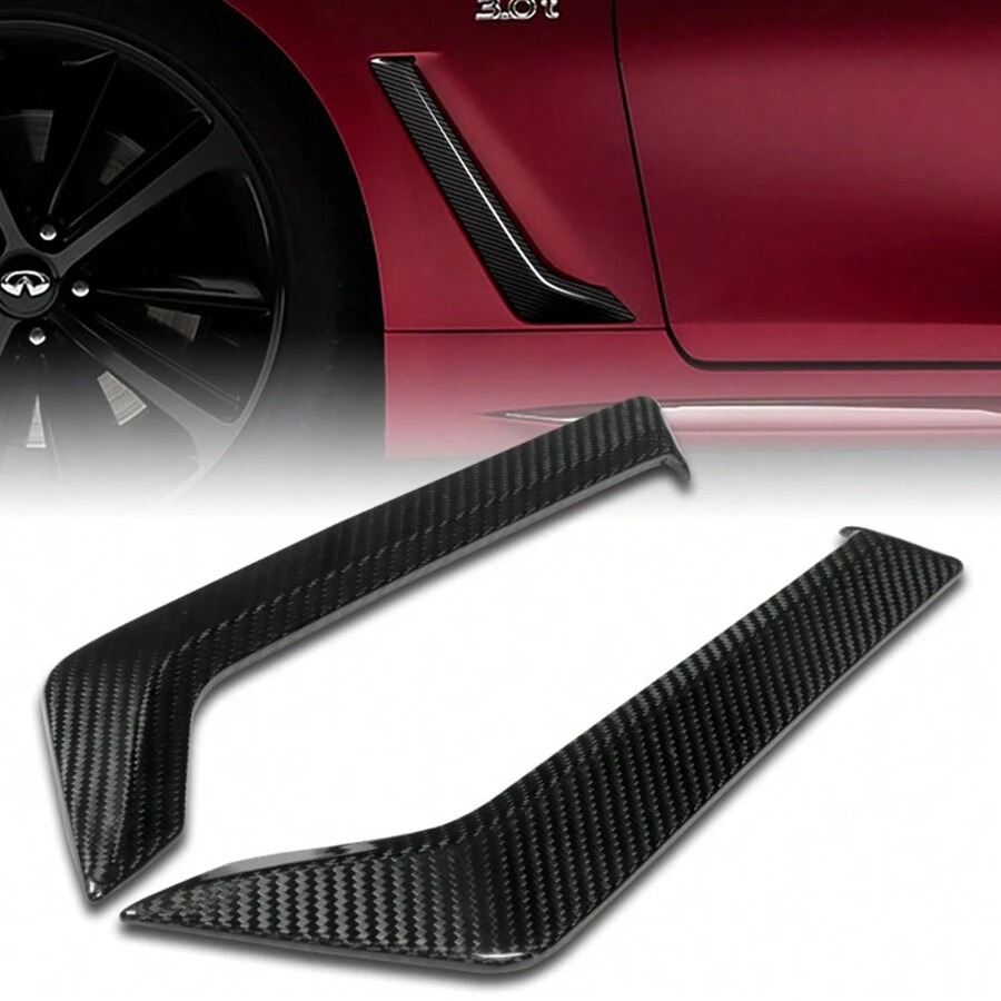 For 2017 2018 2019 2020 2021 2022 Infiniti Q60 Coupe Carbon Fiber Front ...