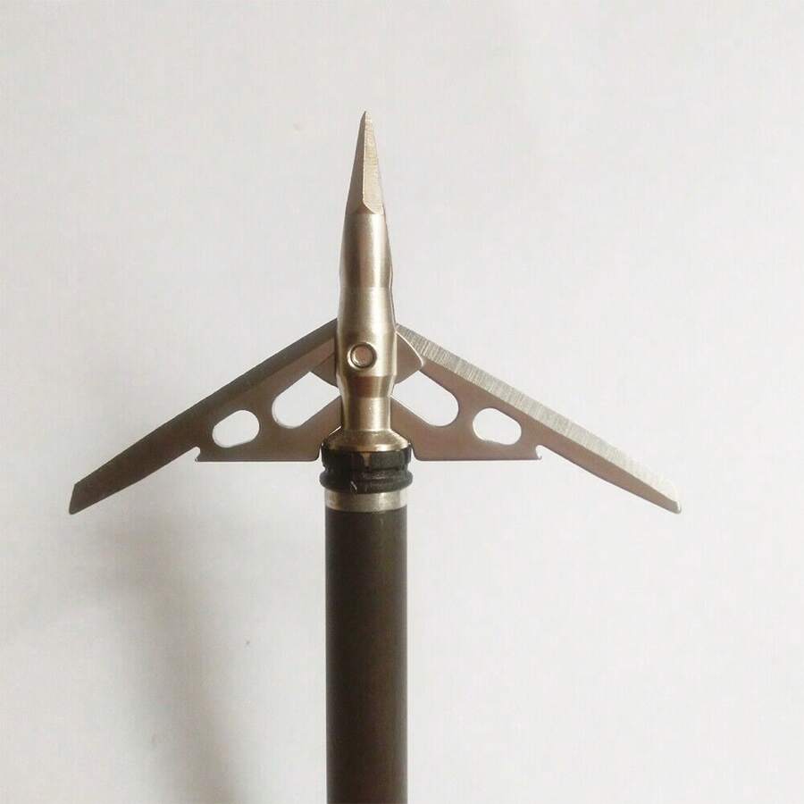 12Pcs 2 Blade Archery Hunting Broadheads 100 Grain 2.0" Cutting ...