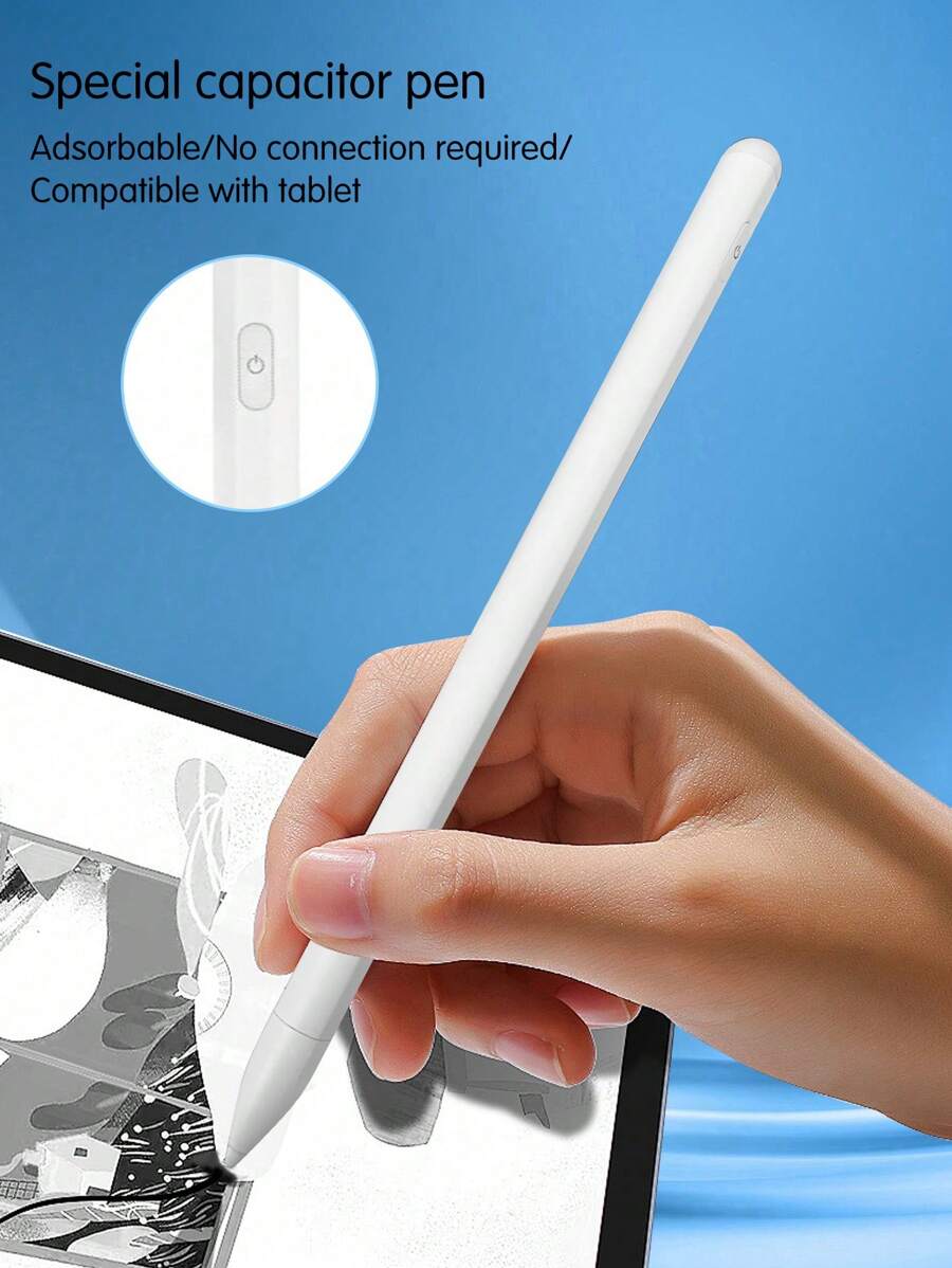 IPad Stylus Pen, Active Capacitive Touch Pen With Magnet For IPad ...