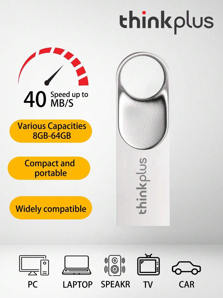 thinkplus Lenovo Thinkplus TU201PLUS כונן הבזק USB 8GB 16GB 32GB 64GB ...