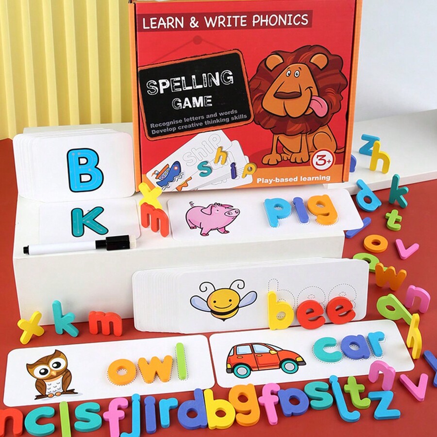 Montessori Preschool See & Spell Learning Toy For Preschool Kids ...