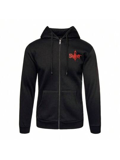 Chamarra Sudadera De Slipknot Slipknot Unisex Adult Point Star Full Zip ...