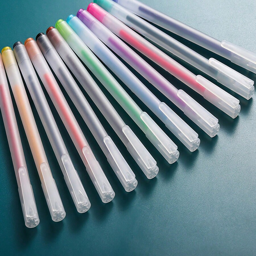 12pcs/Set Colorful Journaling Pens For Students, Back To School Supply ...