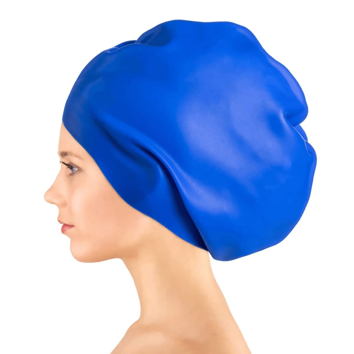 Bonnet de bain pour cheveux longs - Bonnets de bain pour femmes et ...