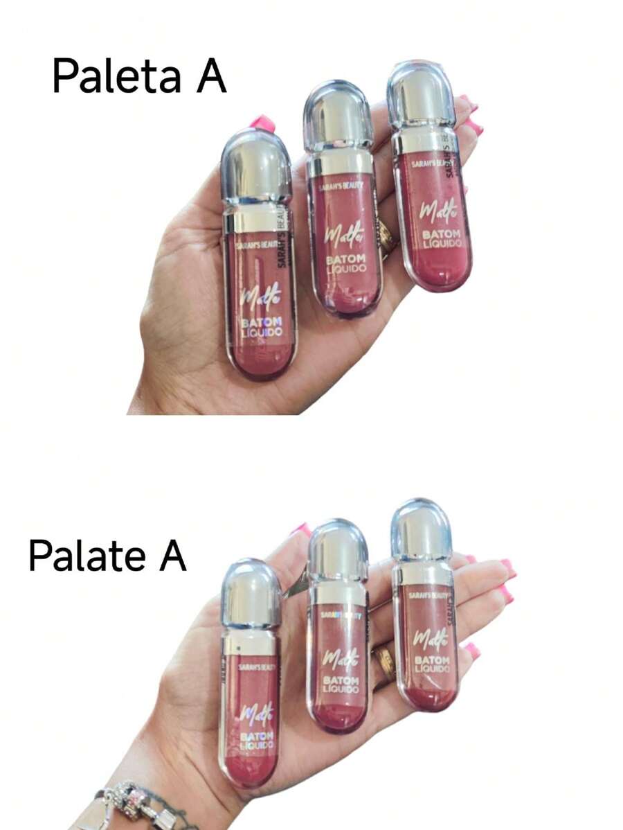 Batom Líquido Efeito Matte Sarah's Beauty | SHEIN Brasil