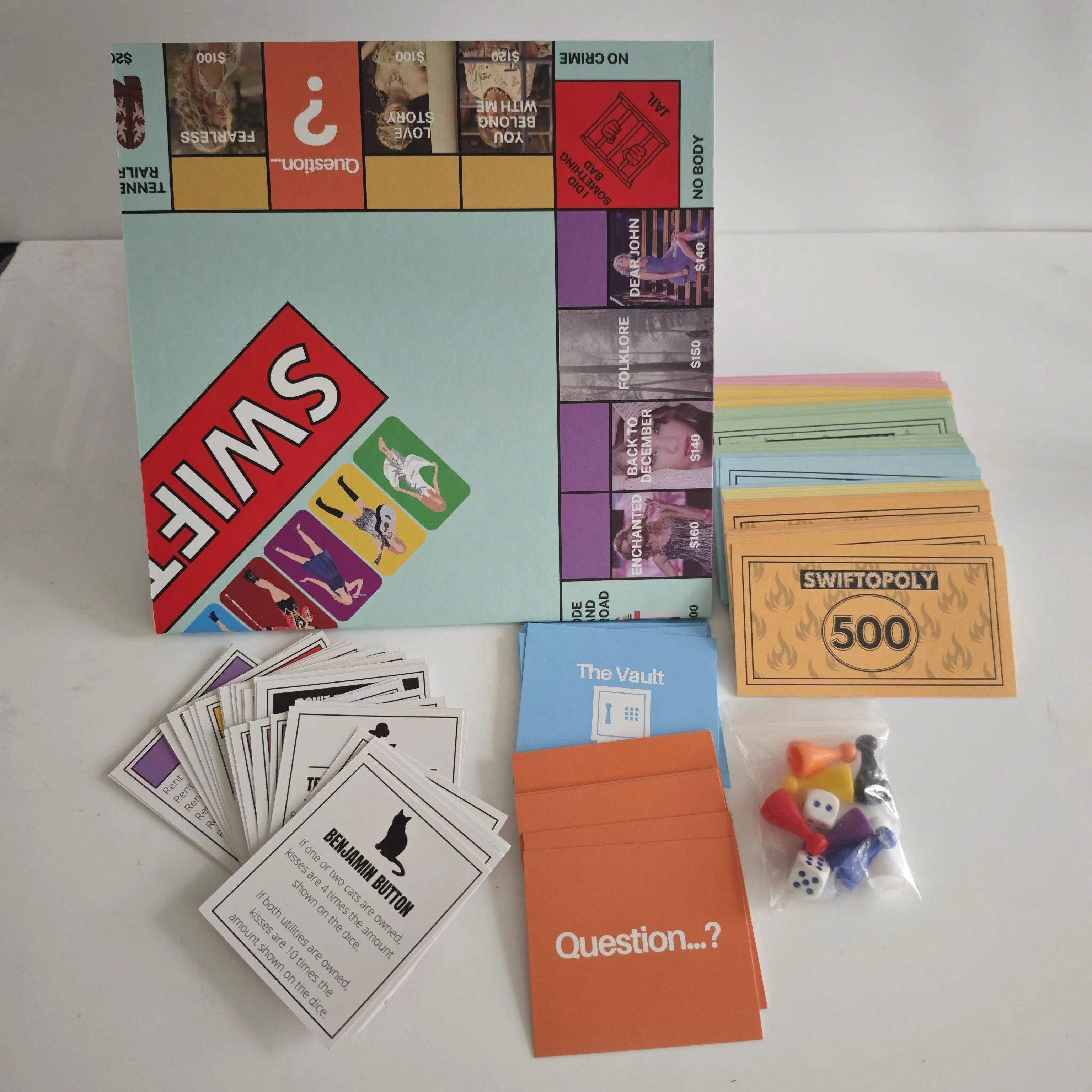 New TS Tycoon Card, Swift Classic Monopoly Card | SHEIN USA