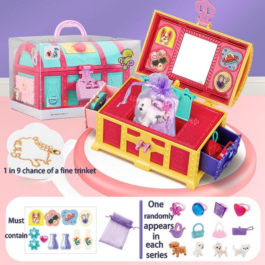 Surprise Treasure Chest, Multi-Level Levels With Different Keys To Find ...