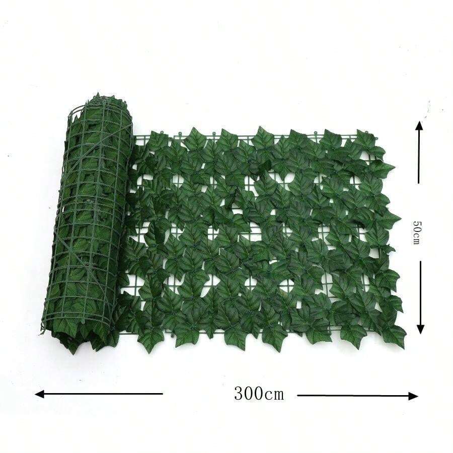 Artificial Hedges Fence, Fake Green Leaves, Plastic Green Plants ...