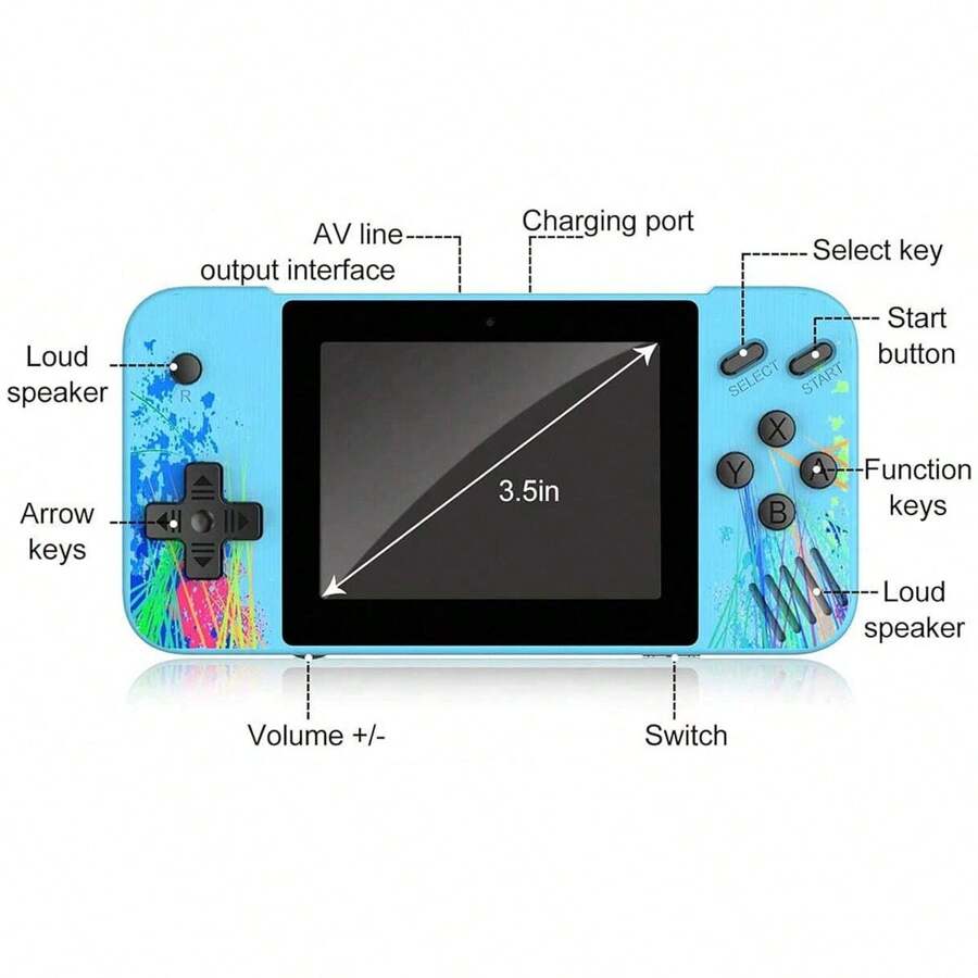 Console de jogos para G3 Console de jogos portátil Tela horizontal ...