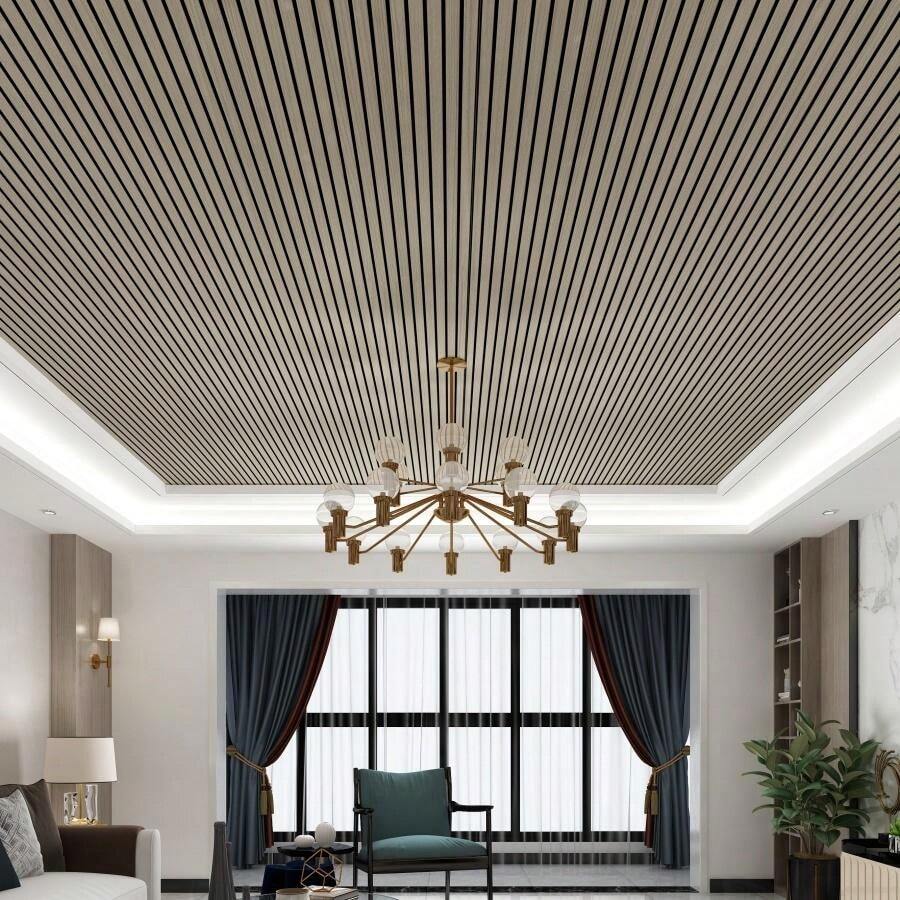 Easy-Apply 3D Stripe Wallpaper - Peel & Stick, Thick Sxp Self-Adhesive ...