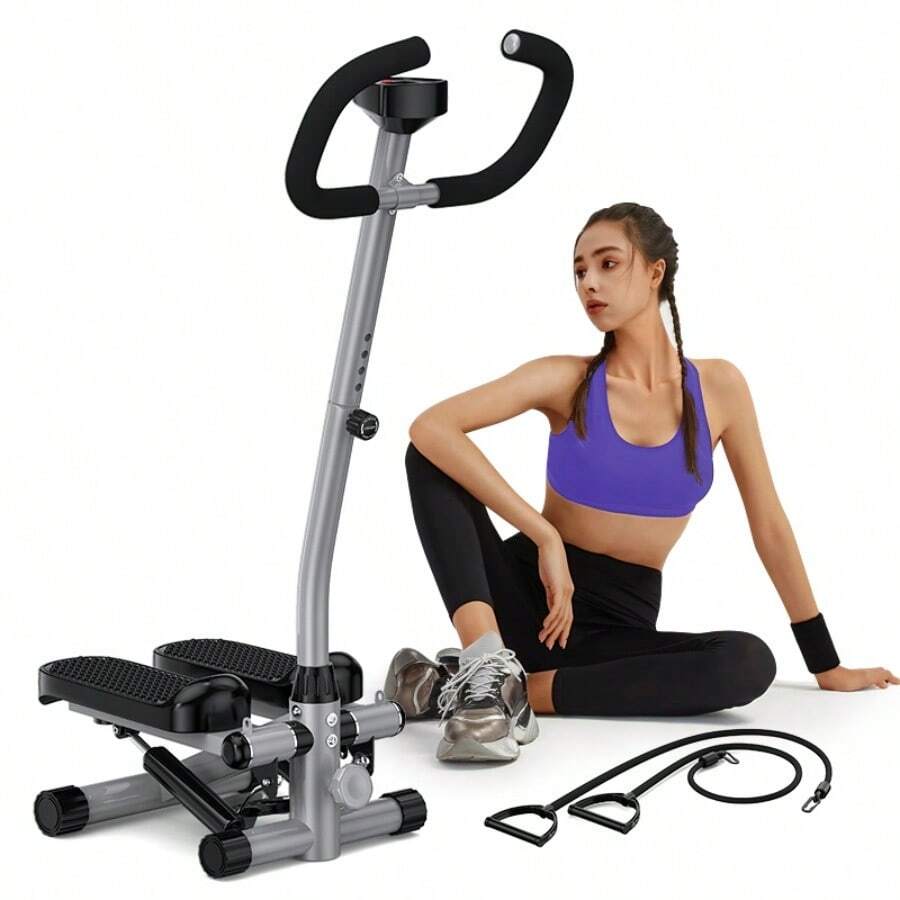 Steppers For Exercise, Mini Stepper With Handlebar, Twist Stepper With ...